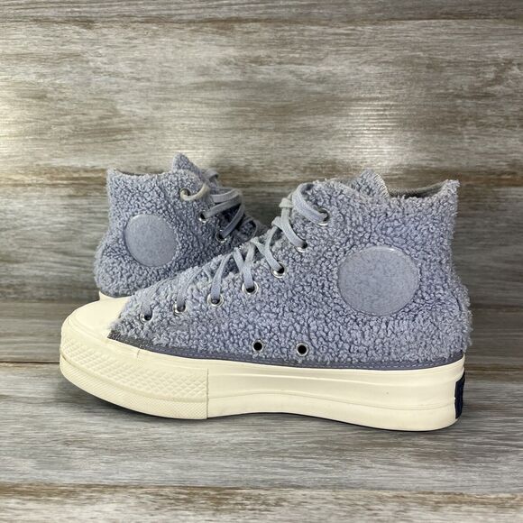 Converse | Shoes | Converse Chuck Taylor All Star Platform High Cozy ...